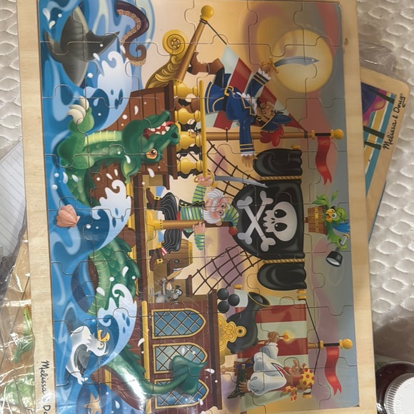 Melissa & Doug | Toys | Melissa Doug Pirate Adventure Jigsaw Puzzle ...